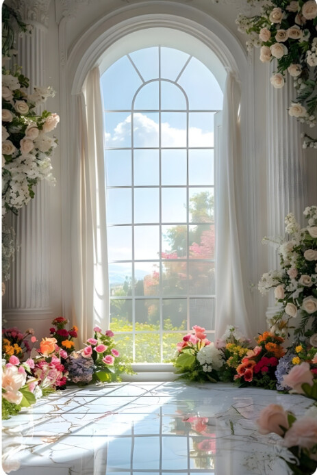 Copy of Wedding background drop | PosterMyWall