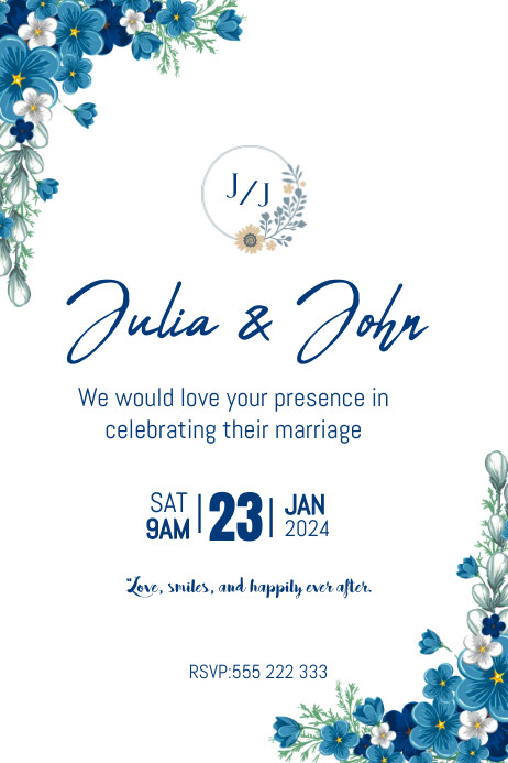 WEDDING BANQUET Template | PosterMyWall