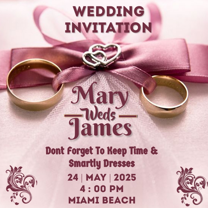 wedding caed Template | PosterMyWall