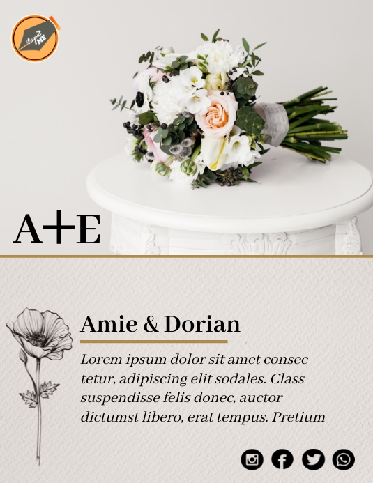 Copy of Wedding Card Ads | PosterMyWall