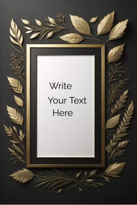 Wedding card dark background Template | PosterMyWall