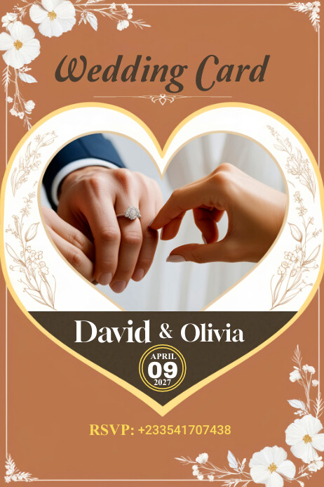Wedding card Template | PosterMyWall