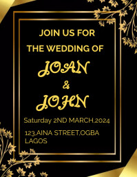 Wedding Card Ads Template | PosterMyWall