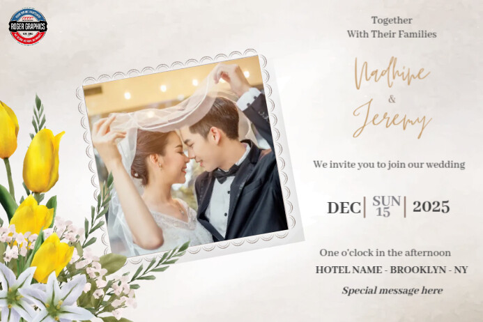 Copy of Wedding Card | PosterMyWall