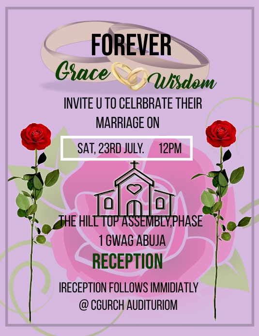 Copy of WEDDING CARD | PosterMyWall