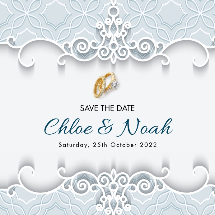 Copy of wedding card | PosterMyWall