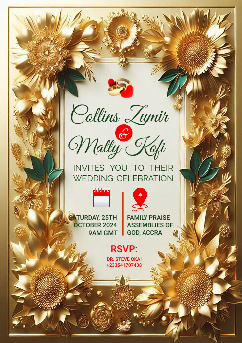 Wedding card Template | PosterMyWall