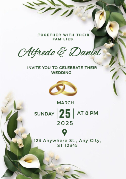 Wedding card Template | PosterMyWall