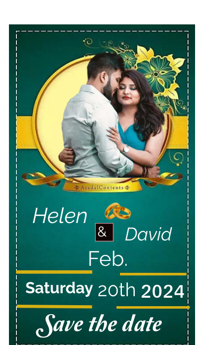 wedding card Templat | PosterMyWall