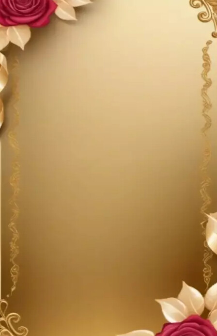 Wedding card gold background Template | PosterMyWall