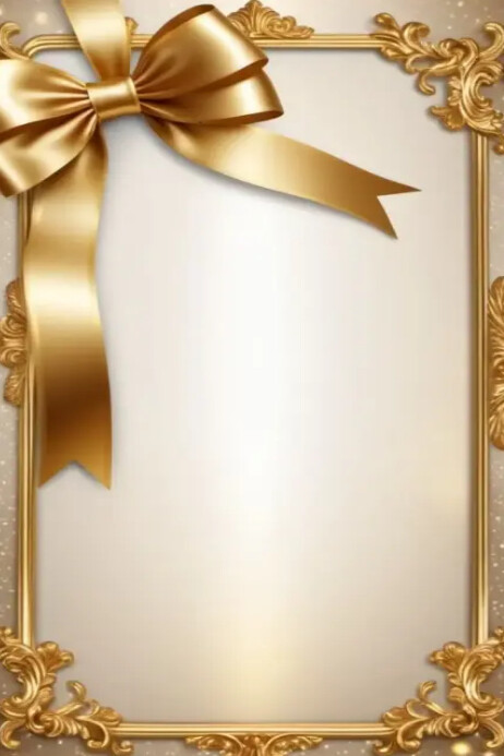 Wedding card gold background Template | PosterMyWall