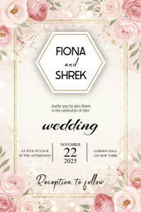 WEDDING CARD INVITATION TEMPLATE | PosterMyWall