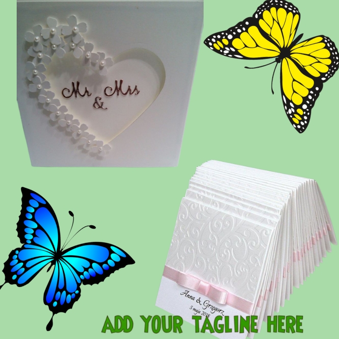 Wedding card logo Template | PosterMyWall