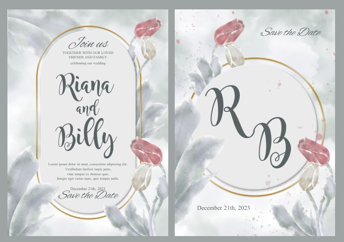Wedding Card Poster Design Template | PosterMyWall