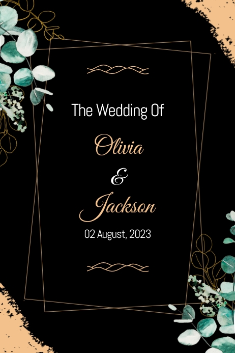 Wedding Card Poster Template | PosterMyWall