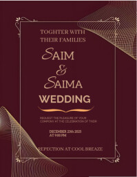 wedding card flyer Template | PosterMyWall