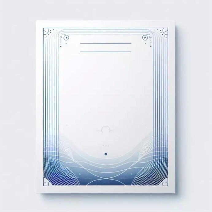 Wedding card template blue background | PosterMyWall