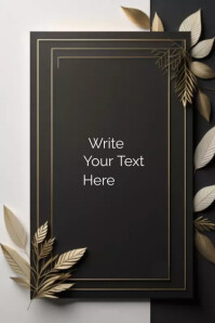 Wedding card dark background Template | PosterMyWall