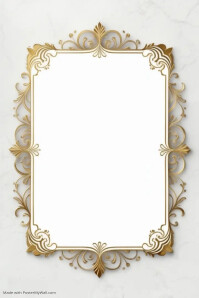 Wedding card flower border Template | PosterMyWall