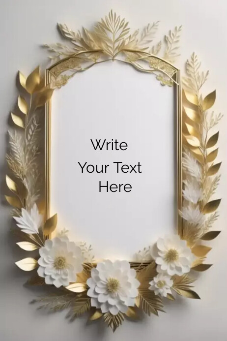 Wedding card template design | PosterMyWall