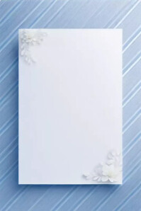 Wedding card template white background | PosterMyWall