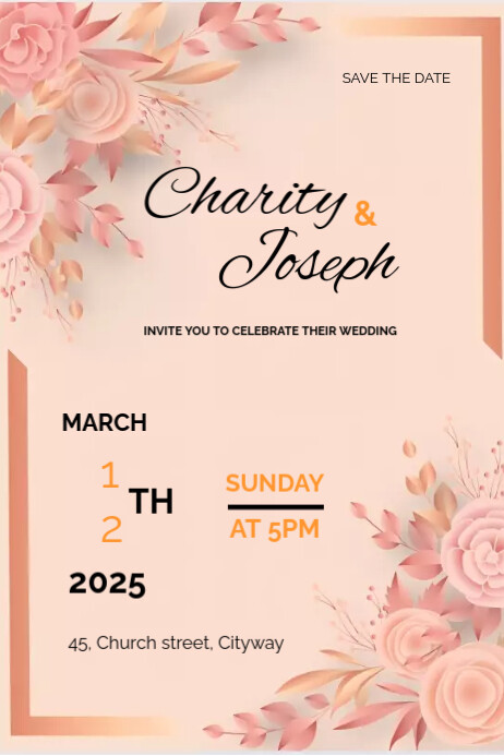 Copy of Wedding cards | PosterMyWall