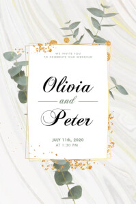Wedding card poster Template | PosterMyWall