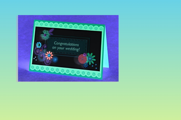 Wedding congratulation card Template | PosterMyWall