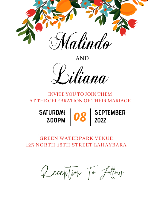 Copy of Wedding Day | PosterMyWall