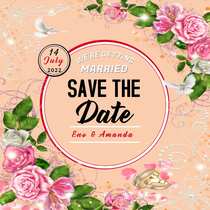 Wedding Days Template | PosterMyWall