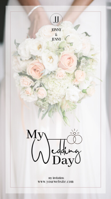 Wedding Days IG Story Template | PosterMyWall