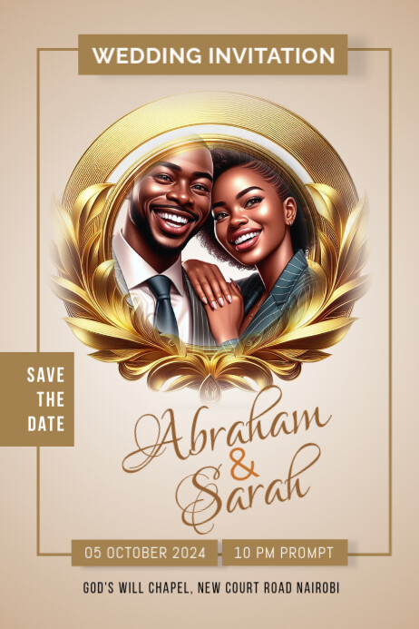 Copy of Wedding | PosterMyWall