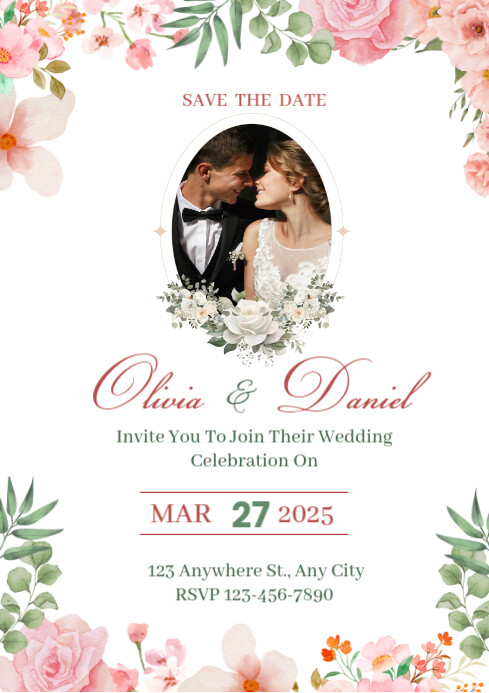 Wedding Template | PosterMyWall