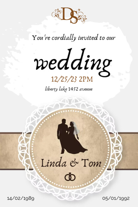 wedding Template | PosterMyWall