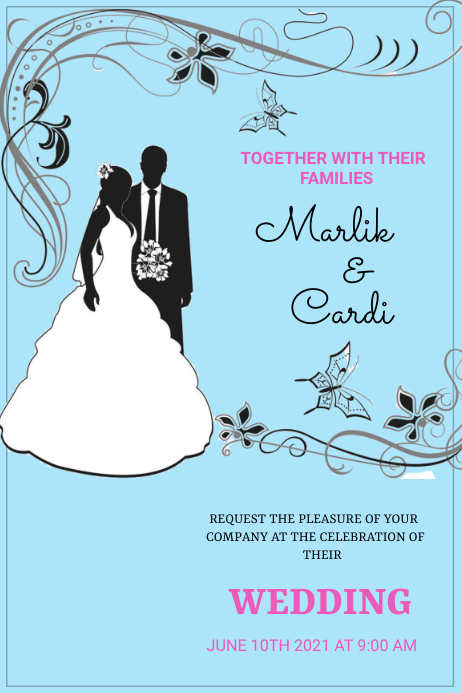 Wedding Template | PosterMyWall