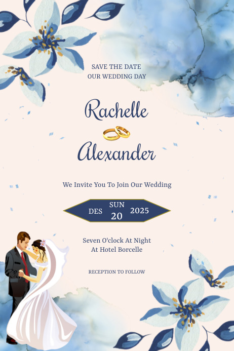 Wedding Template | PosterMyWall
