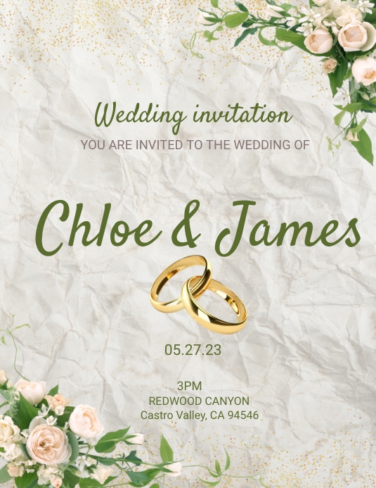 Copy of Wedding | PosterMyWall