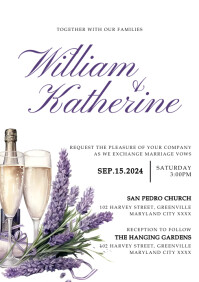 wedding invitation a4 Template | PosterMyWall
