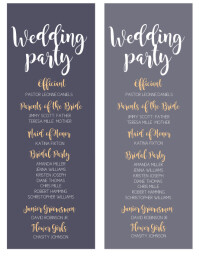 Wedding Program Template | PosterMyWall