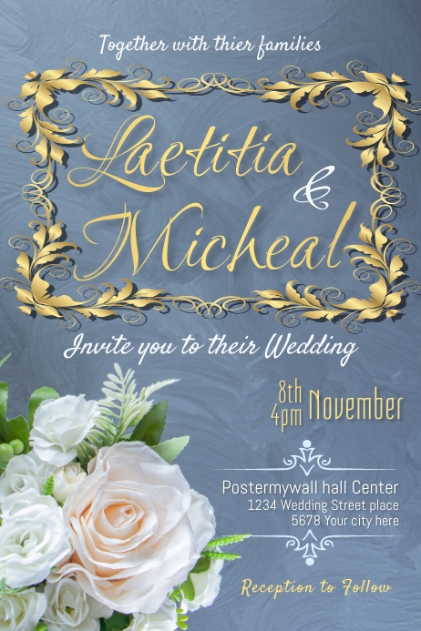 Copy of wedding | PosterMyWall