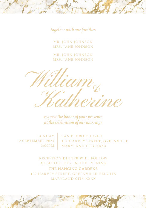 Plantilla de Wedding | PosterMyWall