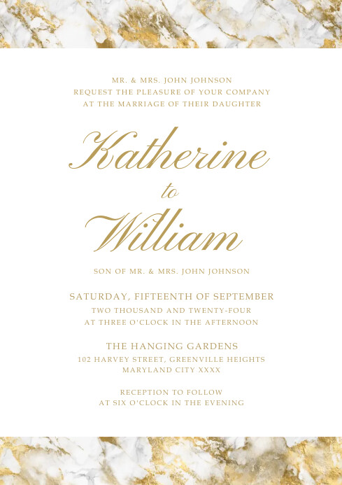 Wedding Template | PosterMyWall