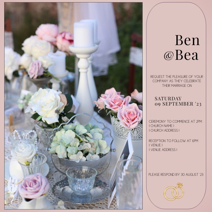 wedding Template | PosterMyWall