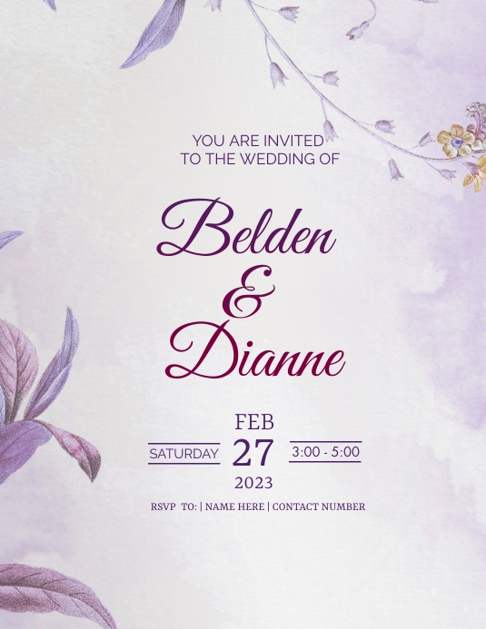 Copy of Wedding | PosterMyWall