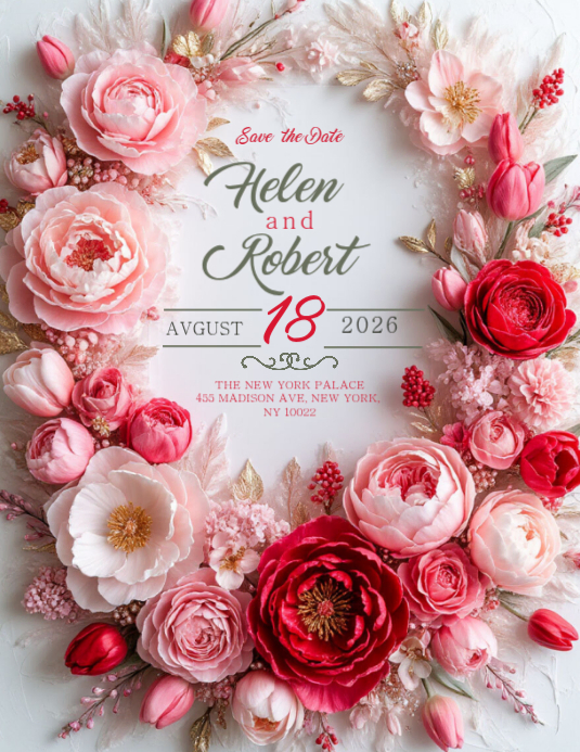 Wedding Template | PosterMyWall