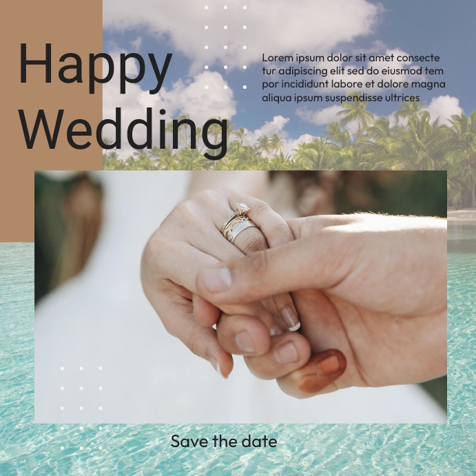 Wedding Event AD Template | PosterMyWall