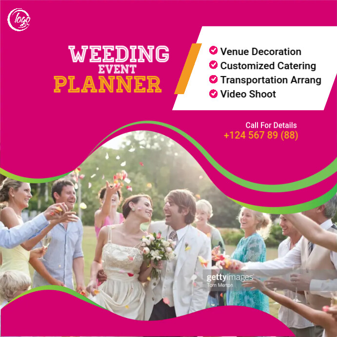 Wedding Event Agency Template | PosterMyWall