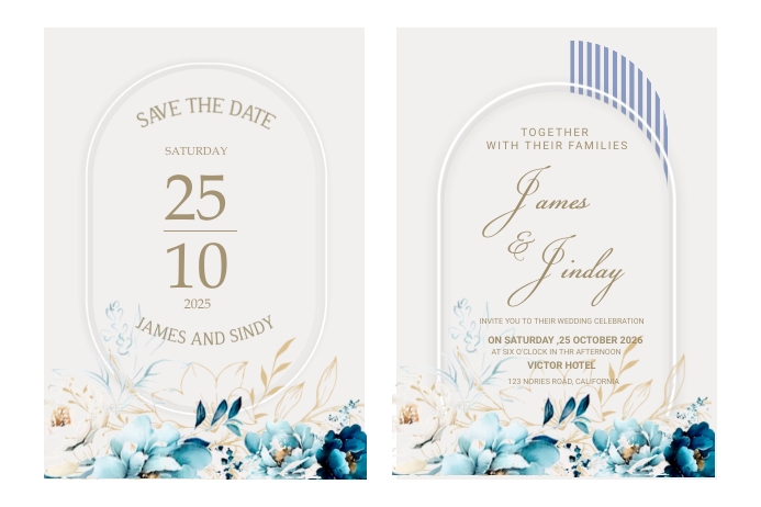 Wedding Event Invitation Templat | PosterMyWall