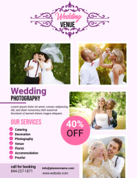 Wedding Event Service Flyer Template | PosterMyWall