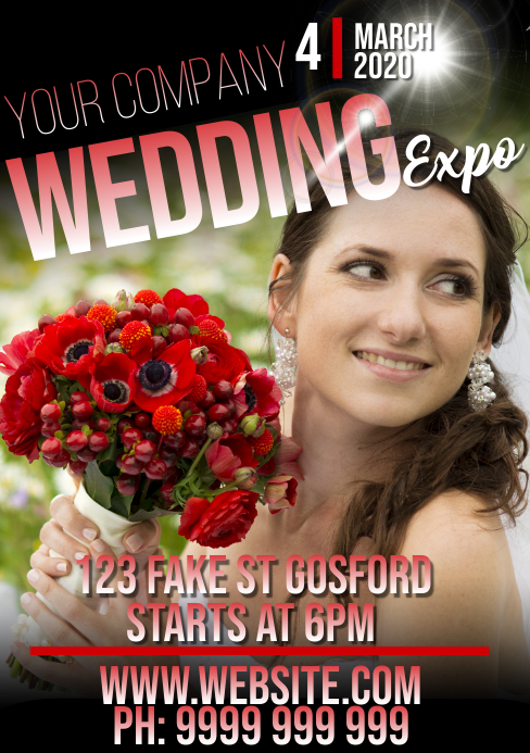 Wedding Expo Template | PosterMyWall